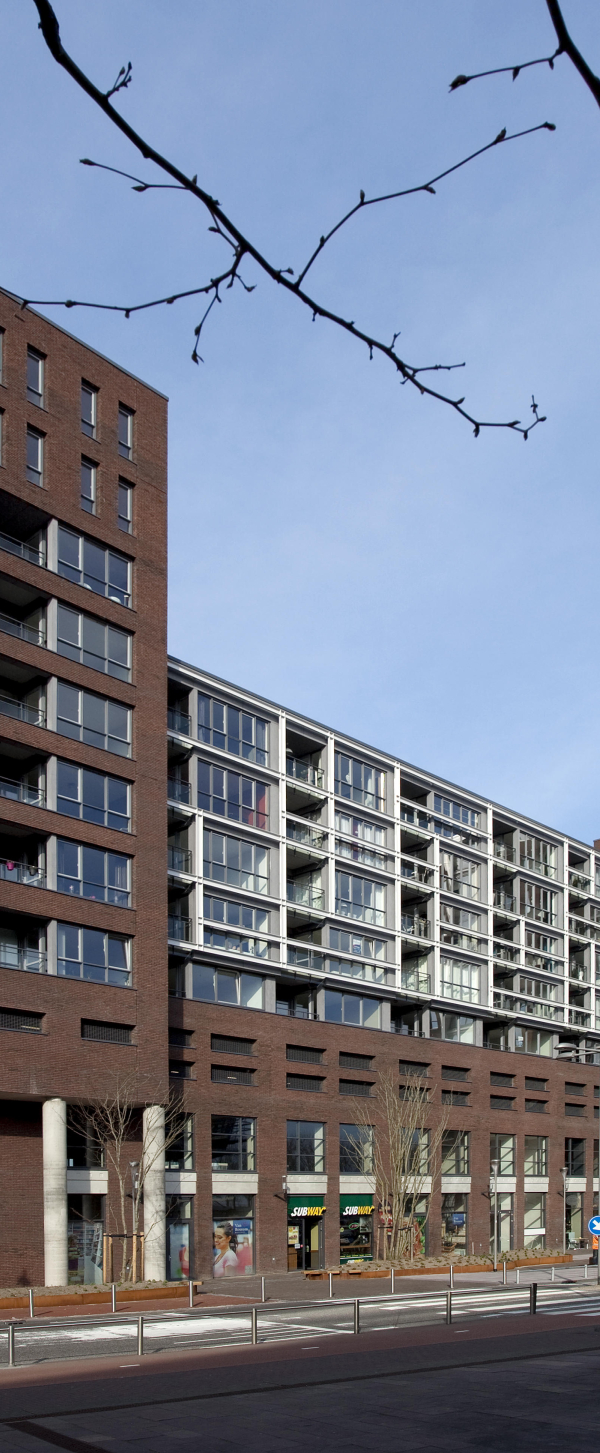 MAR'CS 143 appartementen, commerciële ruimten, parkeergarage | UFKES ...